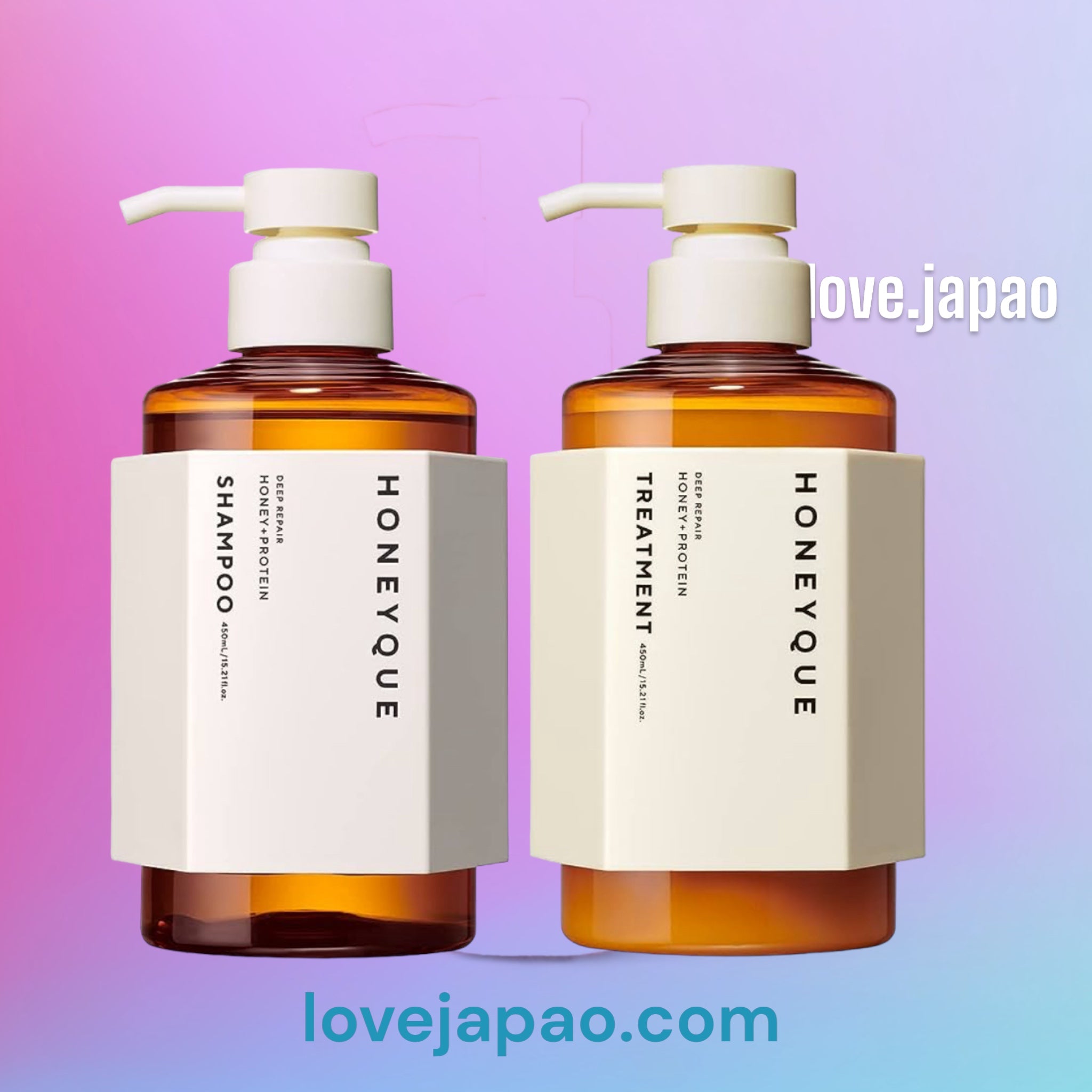 Honeyque shampoo and treatment 450ml – LoveJapao