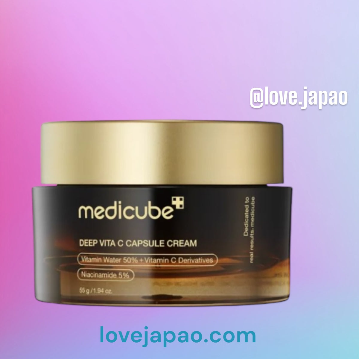 Medicube CREME DE CÁPSULA DEEP VITA C 55G DEEP VITA C CAPSULE CREAM – LoveJapao