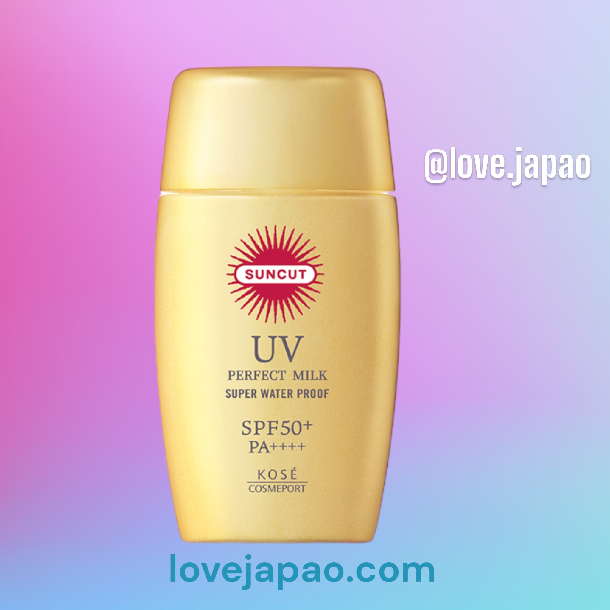 Kose SunCut Perfect Milk super water proof 60ml – LoveJapao
